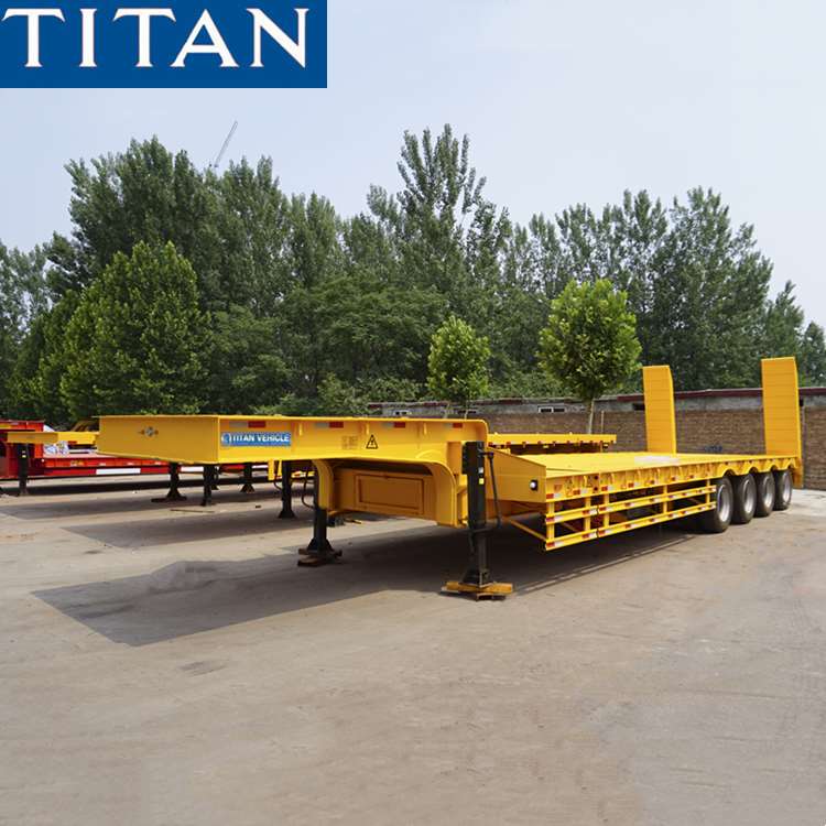 18m extendable lowbed trailer for sale in Africa